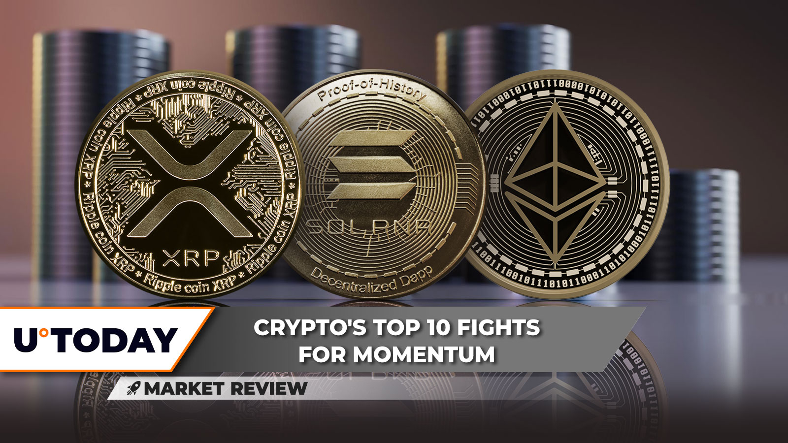 XRP's Epic Battle Against Bears, Solana Breaks $100, While Ethereum Fights for Momentum - U.Today